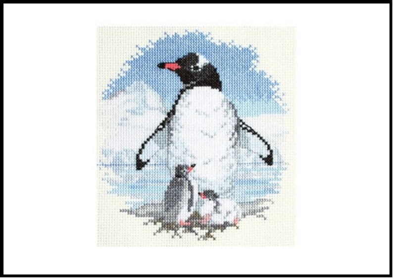Bothy Threads Counted Cross Stitch Kit Birds Penguins and - Etsy