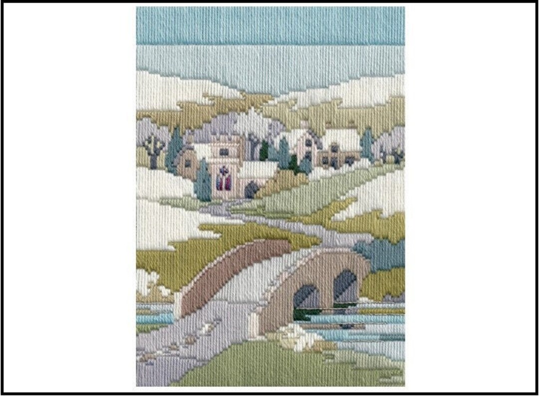 Seasons Winter Walk by Bothy Threads Long Stitch Kit Landscape MLS24 - Etsy