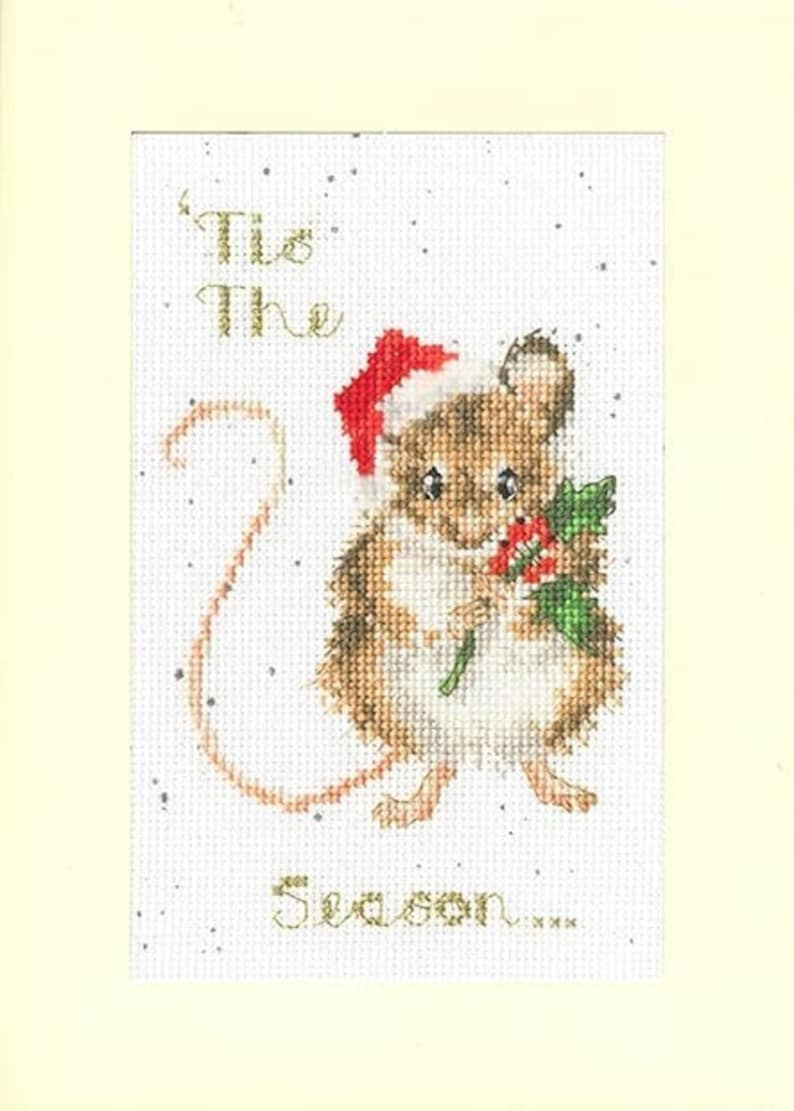Bothy Threads Wrendale Cross Stitch Christmas Cards by Hannah - Etsy