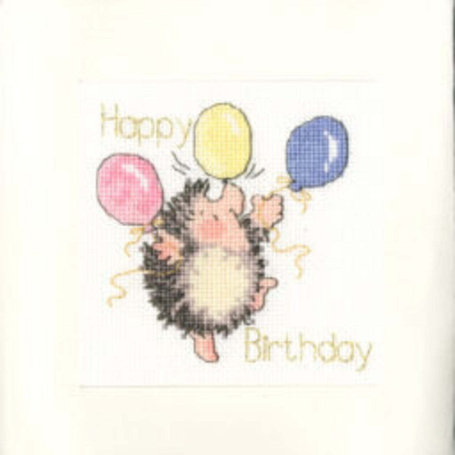 Bothy Threads Happy Birthday Cross Stitch Card Birthday - Etsy