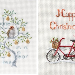 Bothy Threads Counted Cross Stitch Christmas Card Kits - Etsy