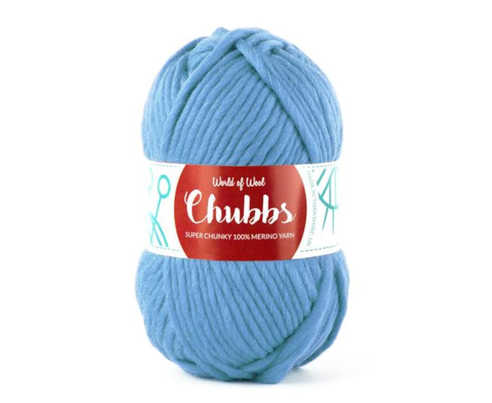 World of Wool Chubbs Merino Super Chunky Weight Yarn for Felting ...