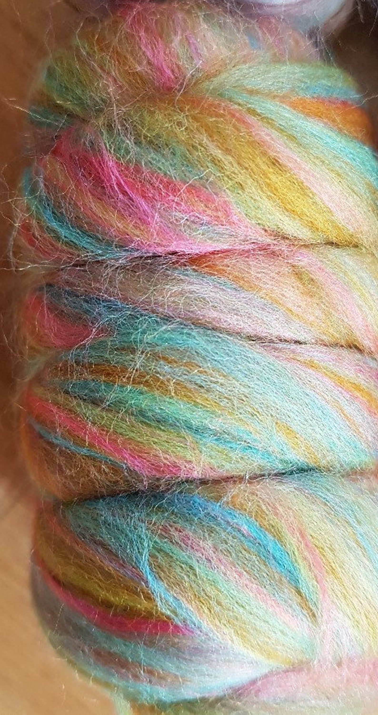 200g Pure Merino Wool Tops / Bamboo for Felting and Spinning. - Etsy UK