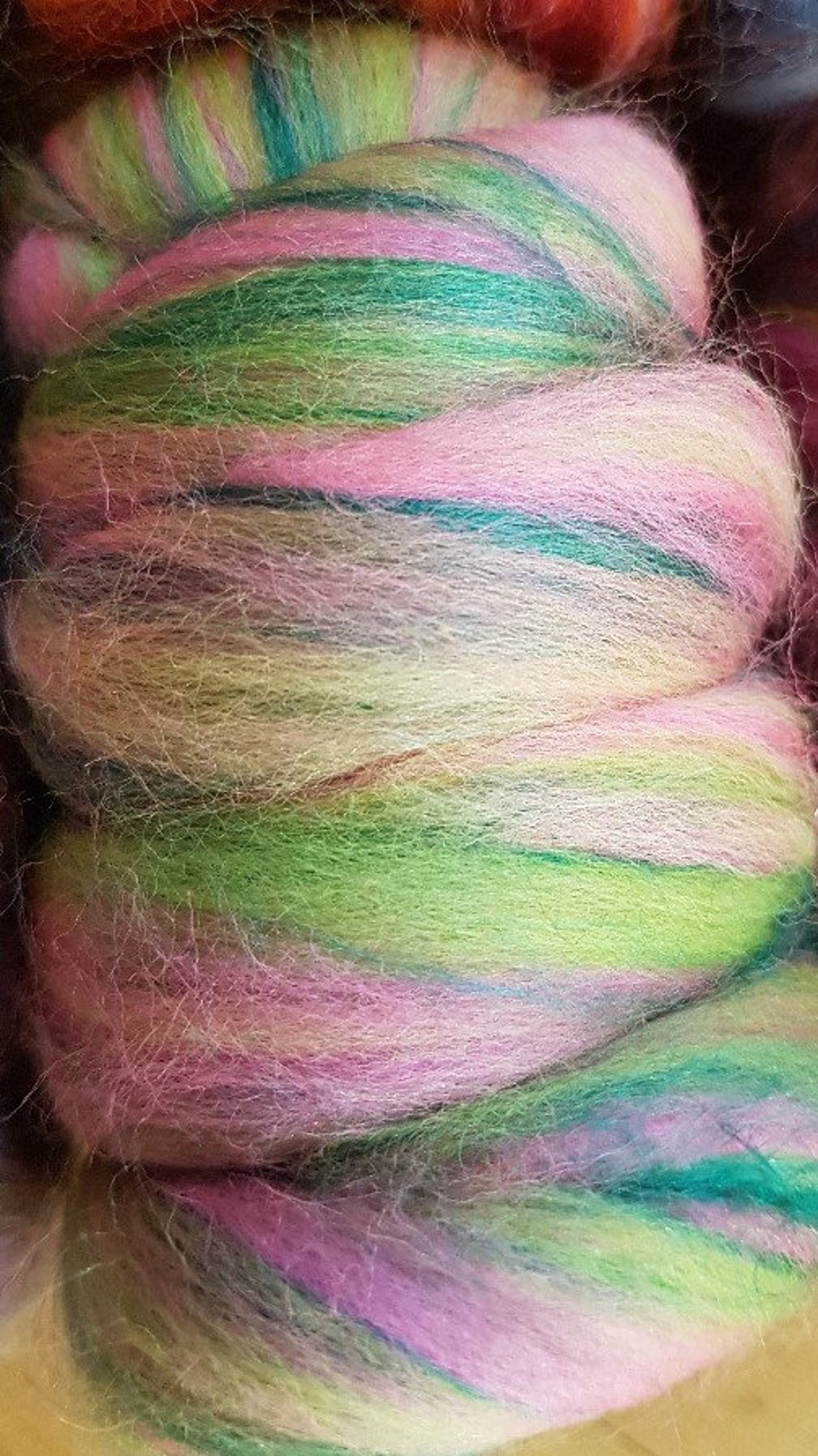200g Pure Merino Wool Tops / Bamboo for Felting and Spinning. - Etsy UK