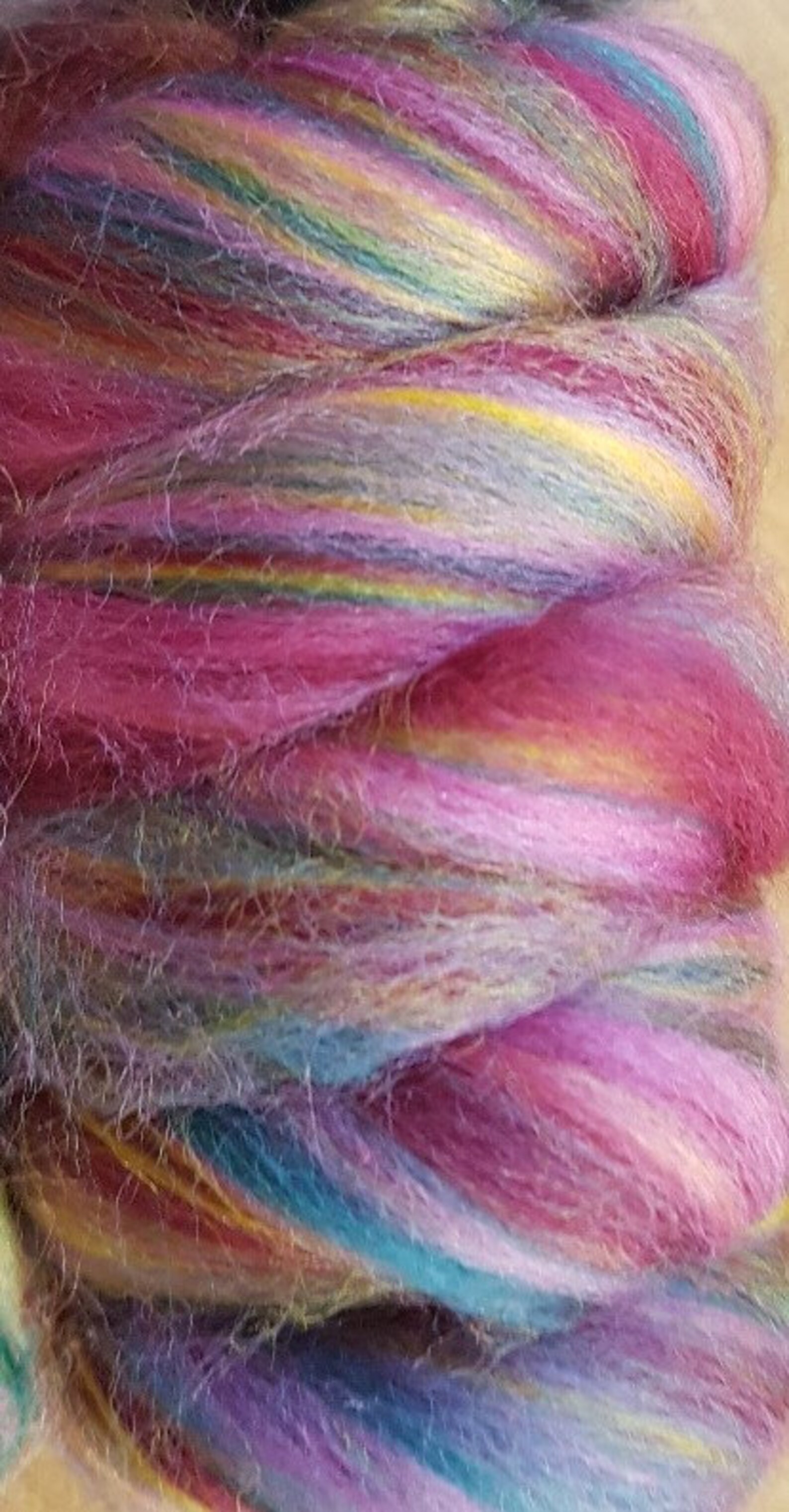 200g Pure Merino Wool Tops / Bamboo for Felting and Spinning. - Etsy UK