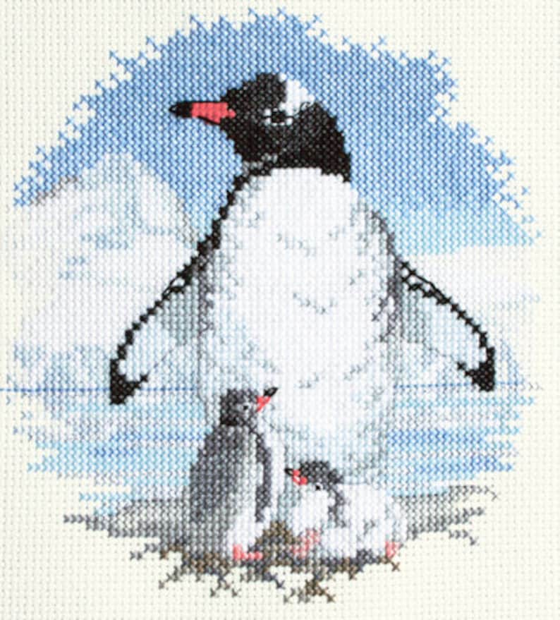 Bothy Threads Counted Cross Stitch Kit Birds Penguins and - Etsy