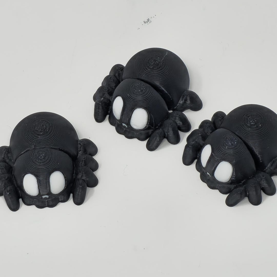 Articulated Spider Fidget – 3D Printed Sensory Toy for Stress Relief ...