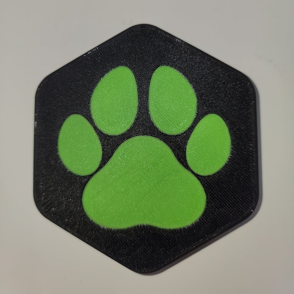 Paw Print Storage Box - Etsy