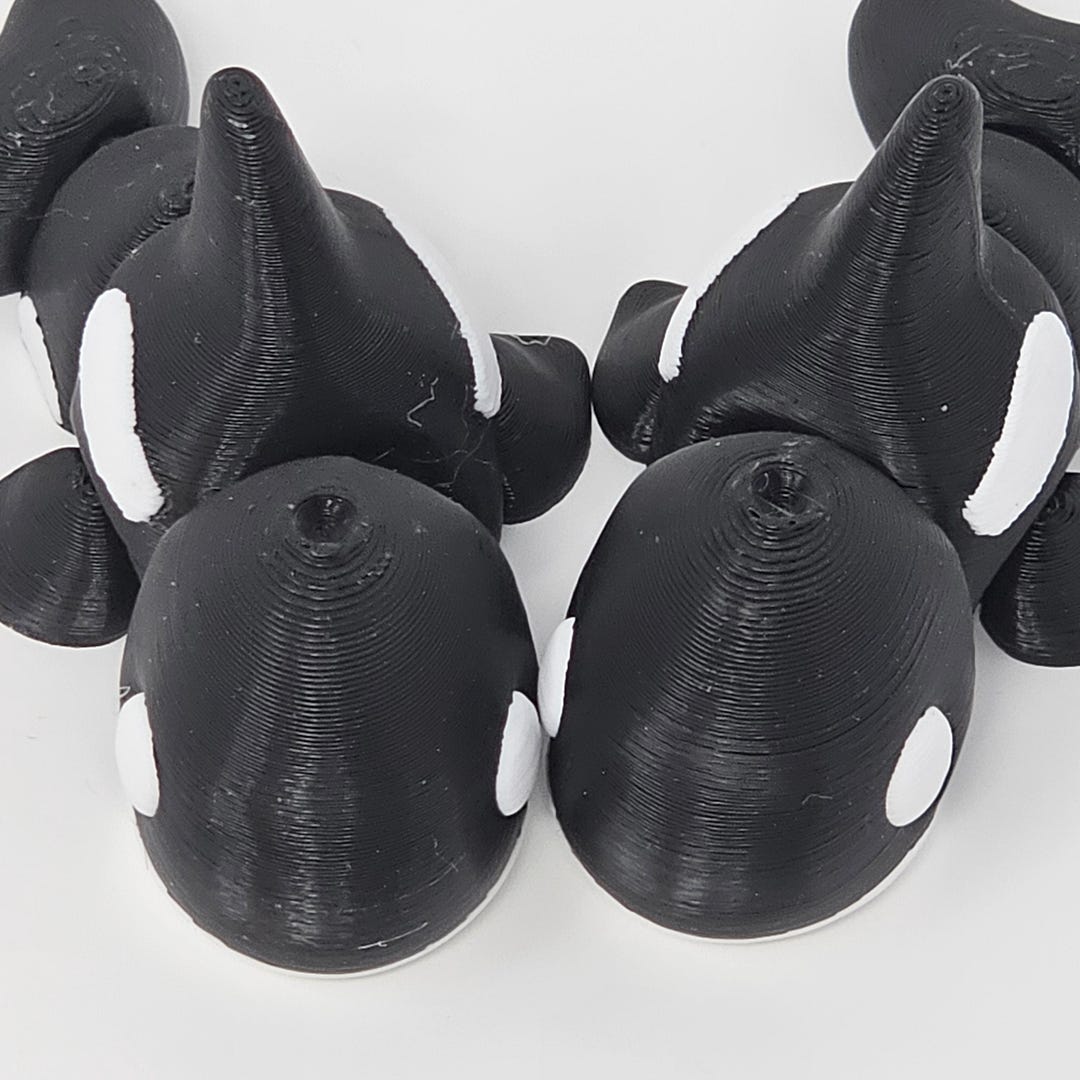 3D Printed Articulated Orca Fidget Toy: Sensory Stress Relief - Etsy