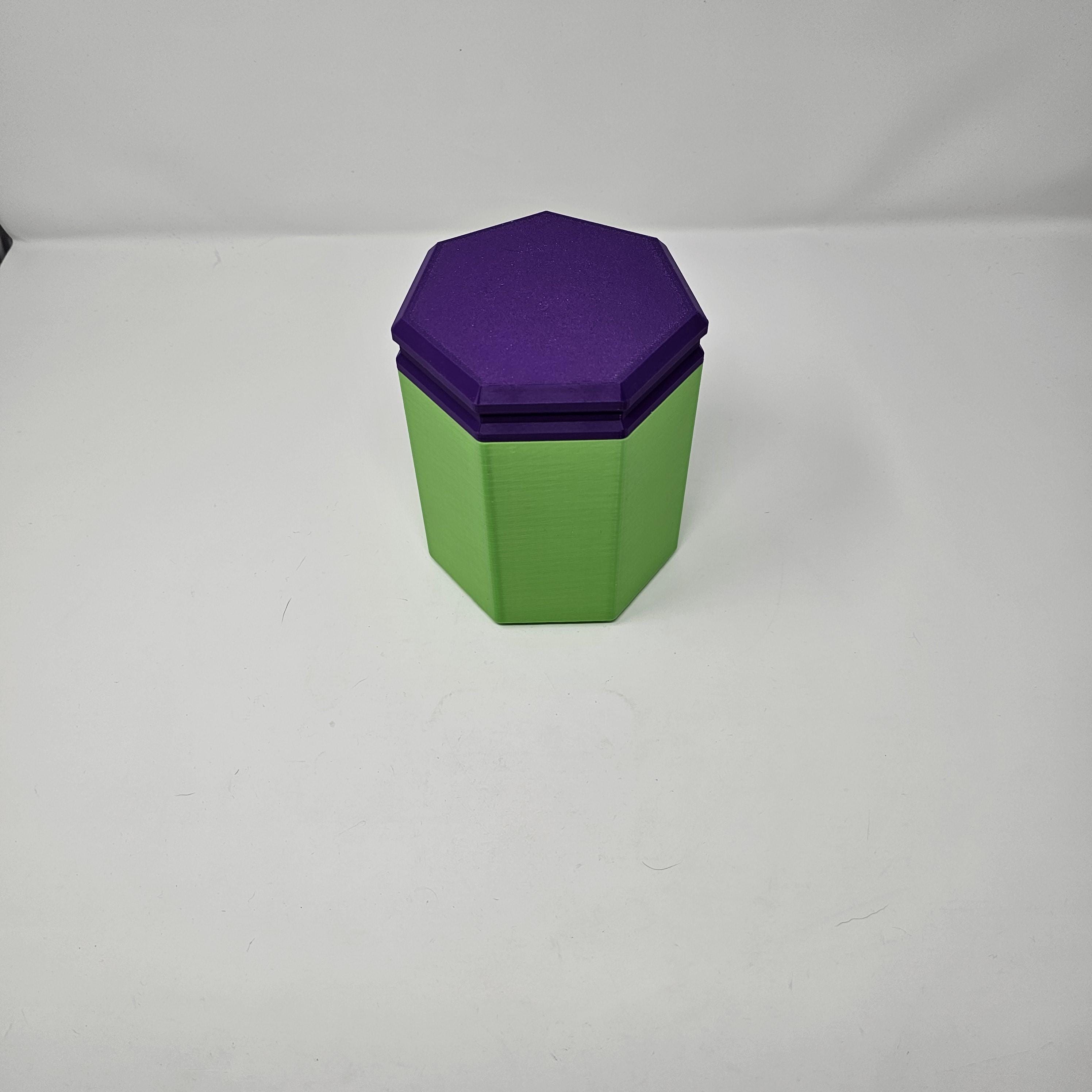 3D Printed Hexagon Maze Puzzle Box: Interactive Storage Container - Etsy