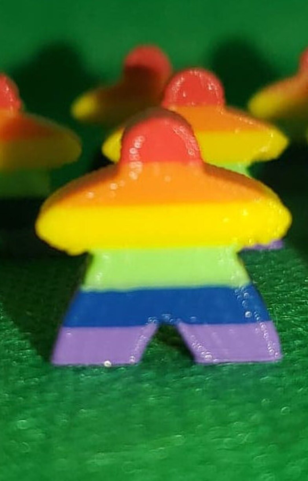 15mm Multi-color Meeples pack of 21 - Etsy