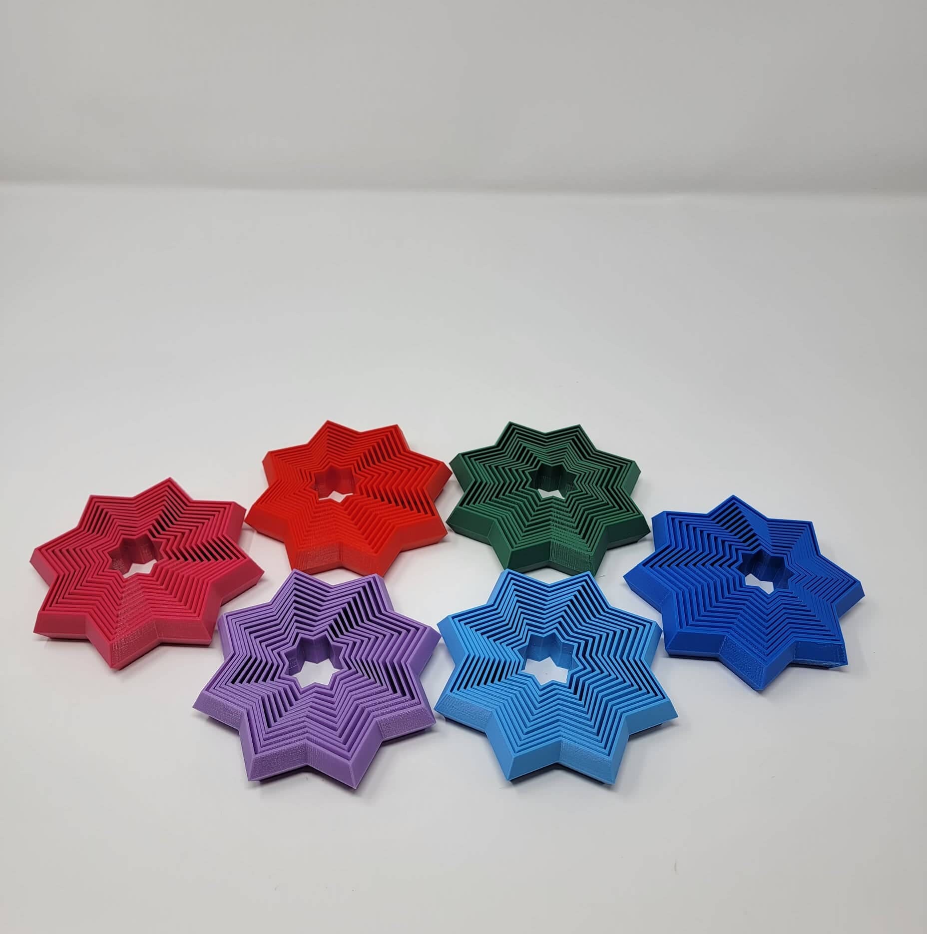 8 Point Fidget Star - Etsy