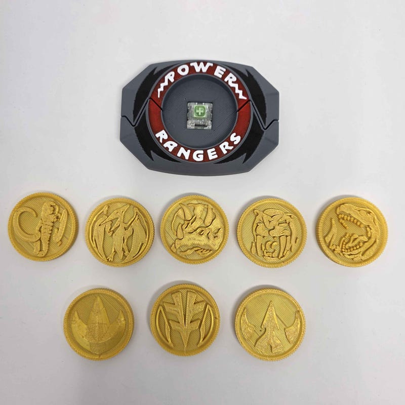 Mmpr Morpher and Coins - Etsy