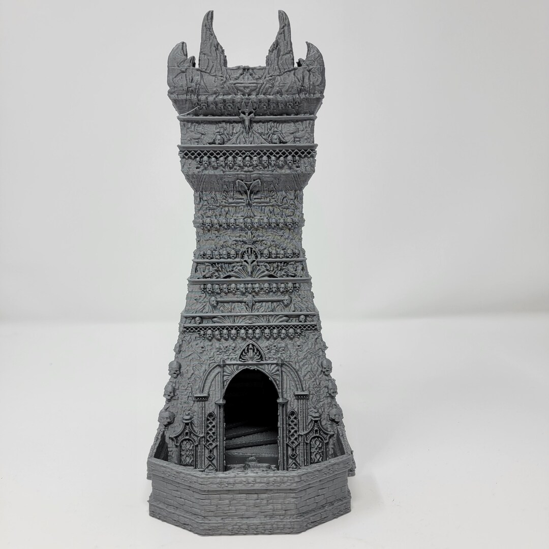 Fate's End Necromancer Dice Tower - Etsy