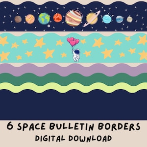 Printable Boho Borders bulletin Board 5 Designs Included Boho Bulletin ...