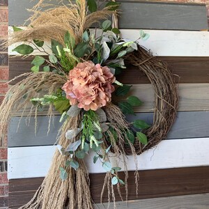 Boho wreath boho rustic wreath boho fall wreath boho decor | Etsy