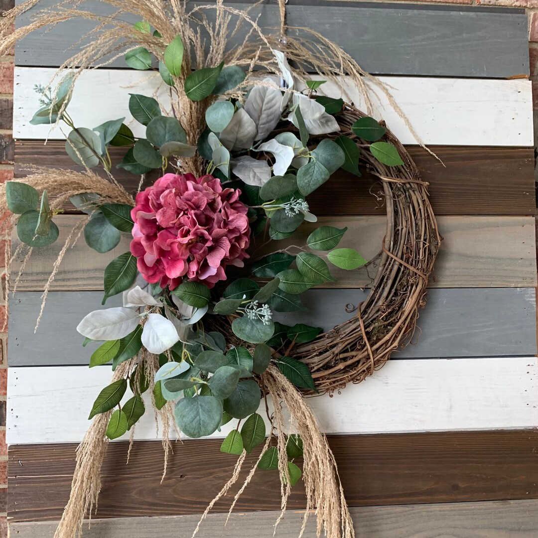 Boho Wreath, Boho Rustic Wreath, Boho Fall Wreath, Boho Decor, Fall ...