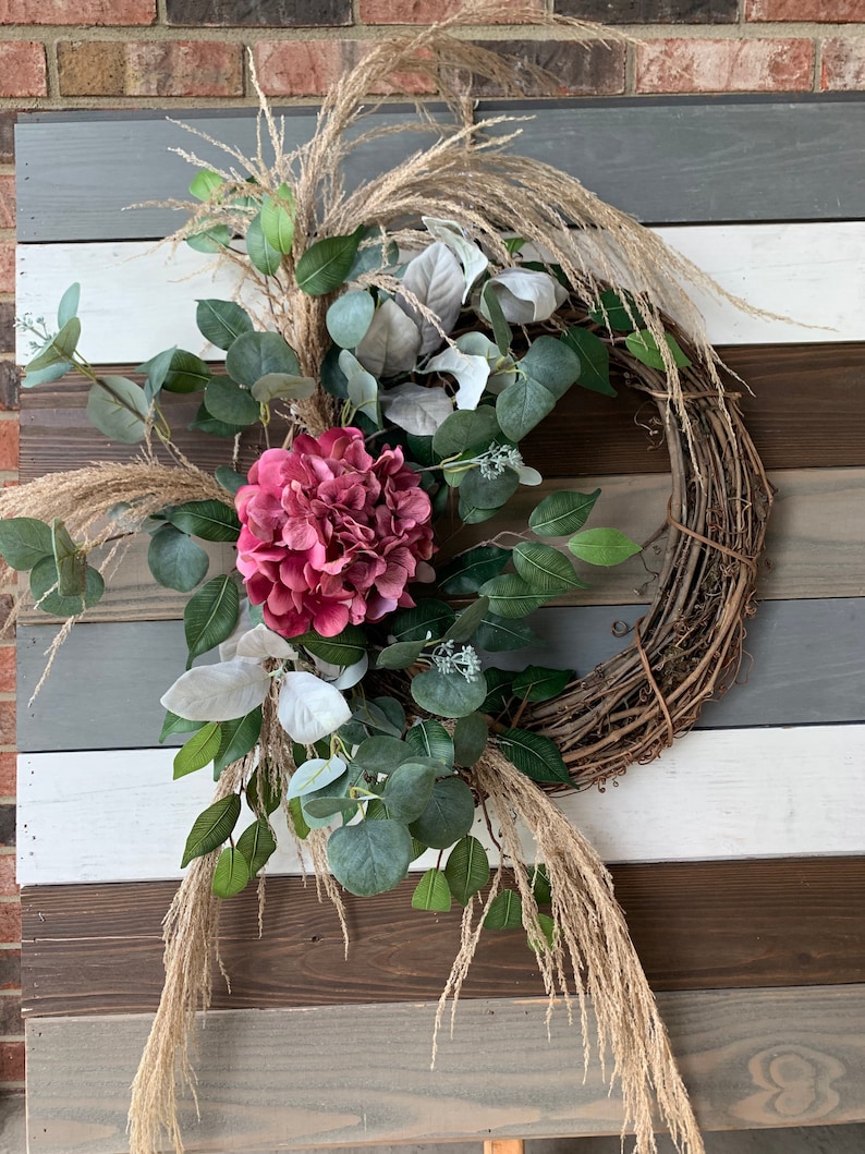 Boho Wreath Boho Rustic Wreath Boho Fall Wreath Boho Decor | Etsy