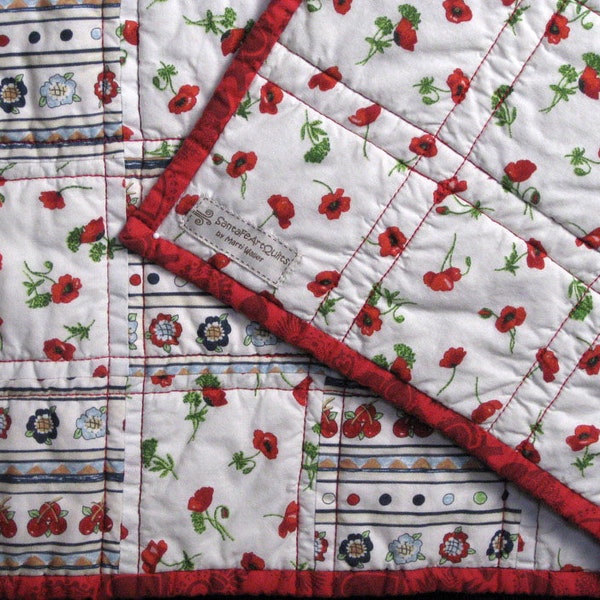 Poppy Quilt Pattern - Etsy