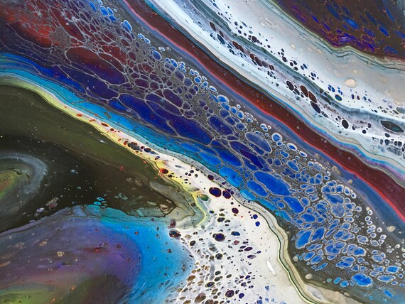 ZERO GRAVITY Acrylic on Canvas - Etsy