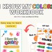 I Know My Colors Toddler/preschool Ages 1 and Up, Busy Book - Etsy
