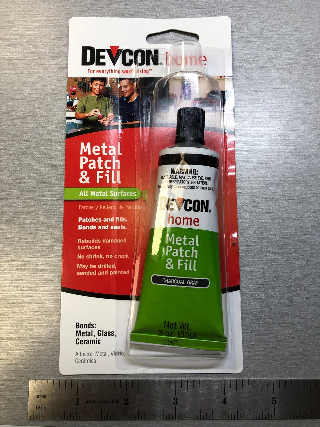 Devcon Home Metal Patch Fill 3.0 Oz Tube - Etsy