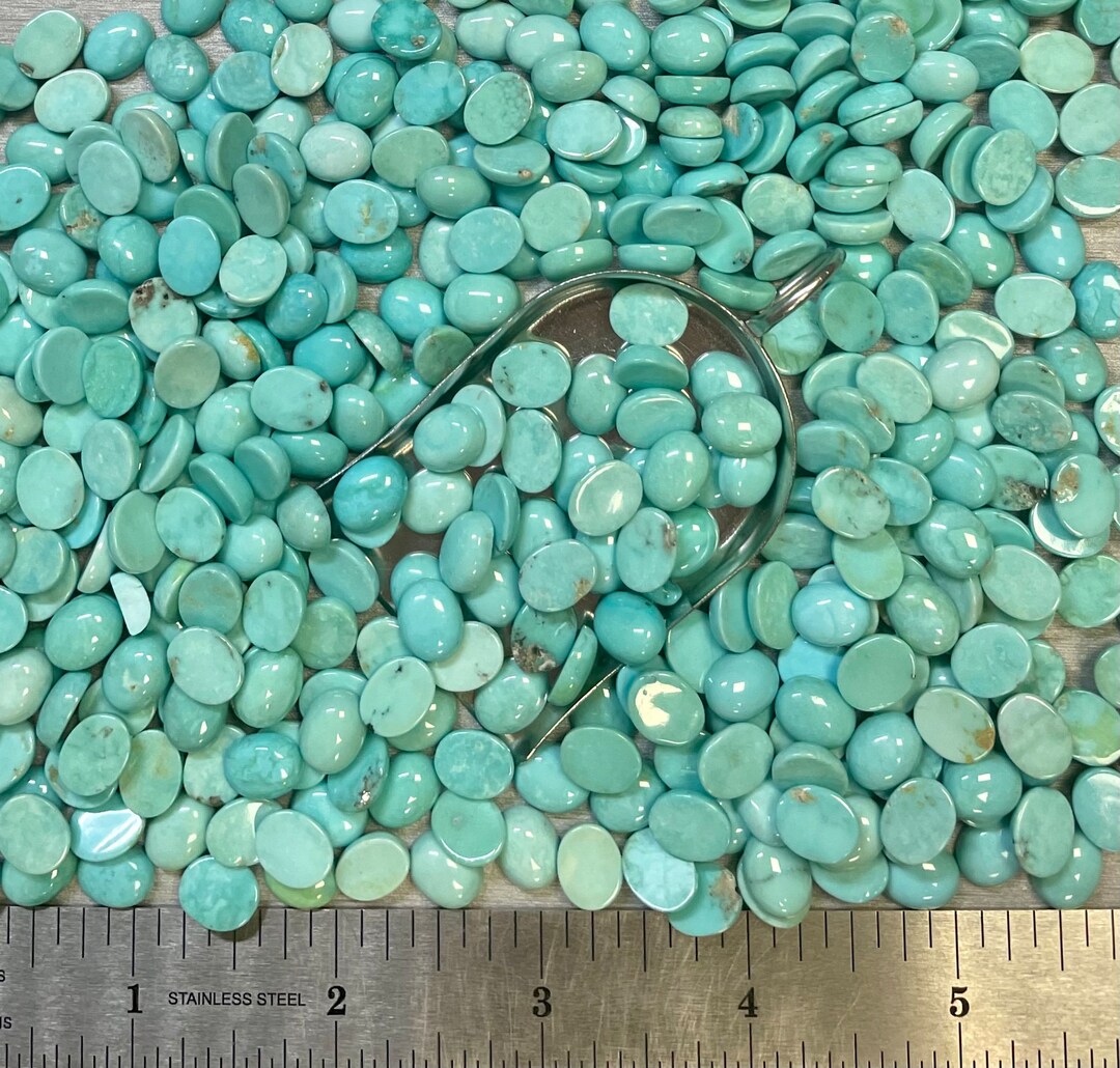 Sonoran Turquoise Oval 8x10mm 8mm X 10mm Real Sonoran Turquoise ...