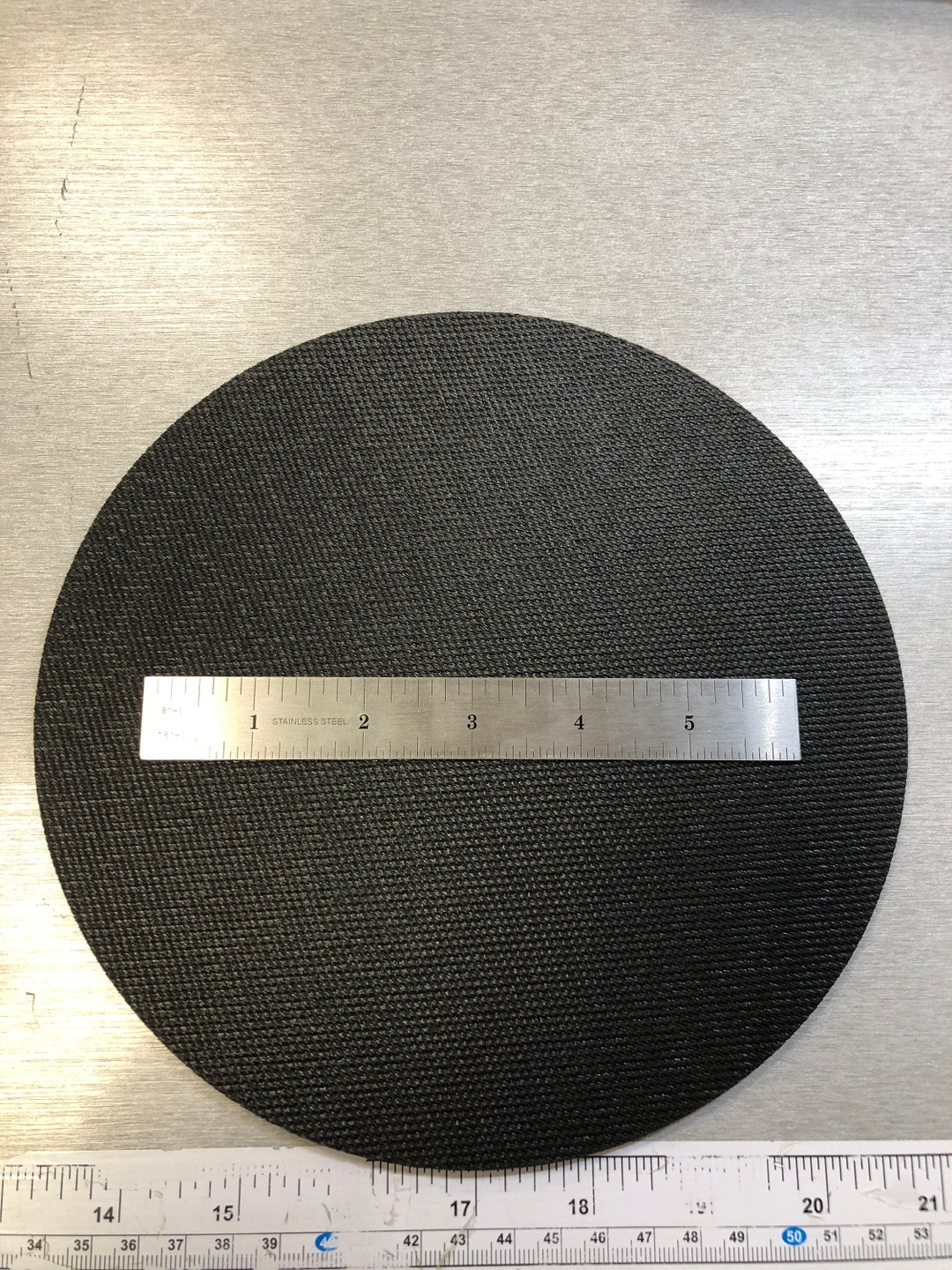 8" Foam Rubber Disc Pressure Pad for Lapidary or Jewelry Sanding ...
