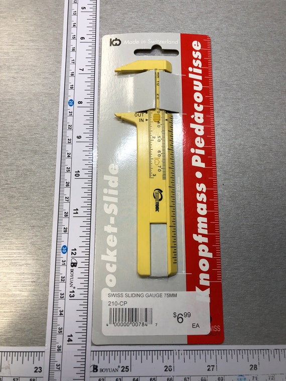 Swiss Sliding Gauge 75mm Eurotool GAU-172.00 | Etsy