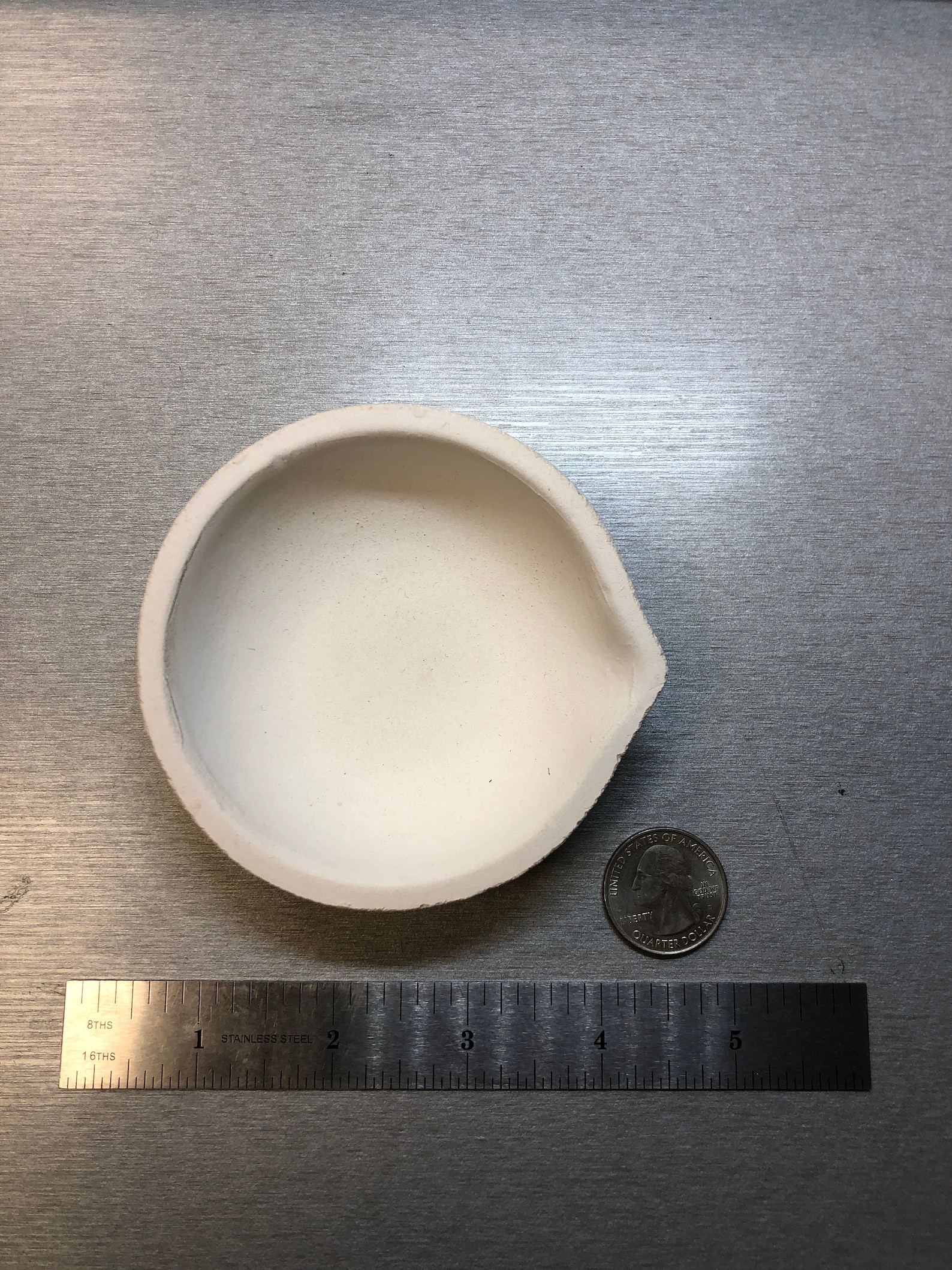 Ceramic Melting Dish / Crucible 175dwt Capacity - Etsy