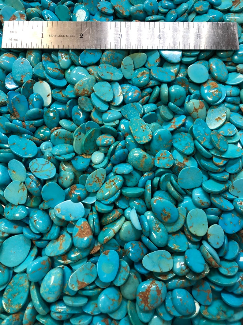 Gold Matrix Canyon Real Turquoise Freeform - USA Mined & Stabilized ...