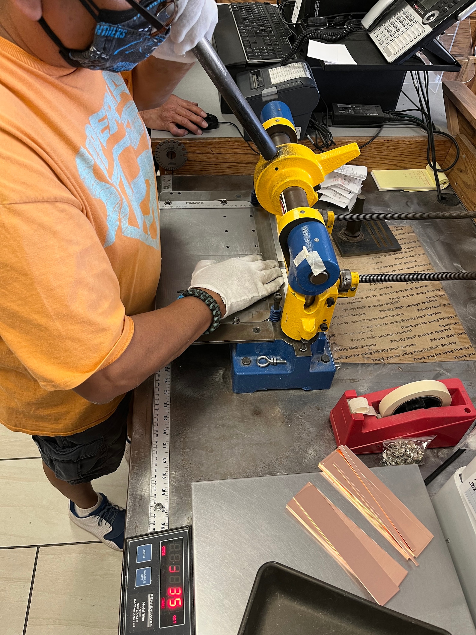 18 20 22 Gauge Copper CDA #110 Sheet Metal Jewelry Jeweler Silversmith ...