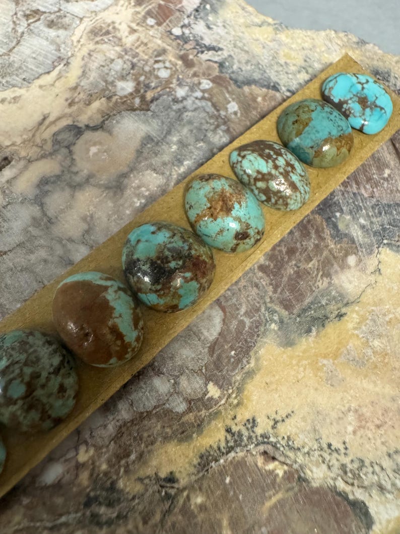 Nevada Turquoise Bracelet Stone Set - Etsy