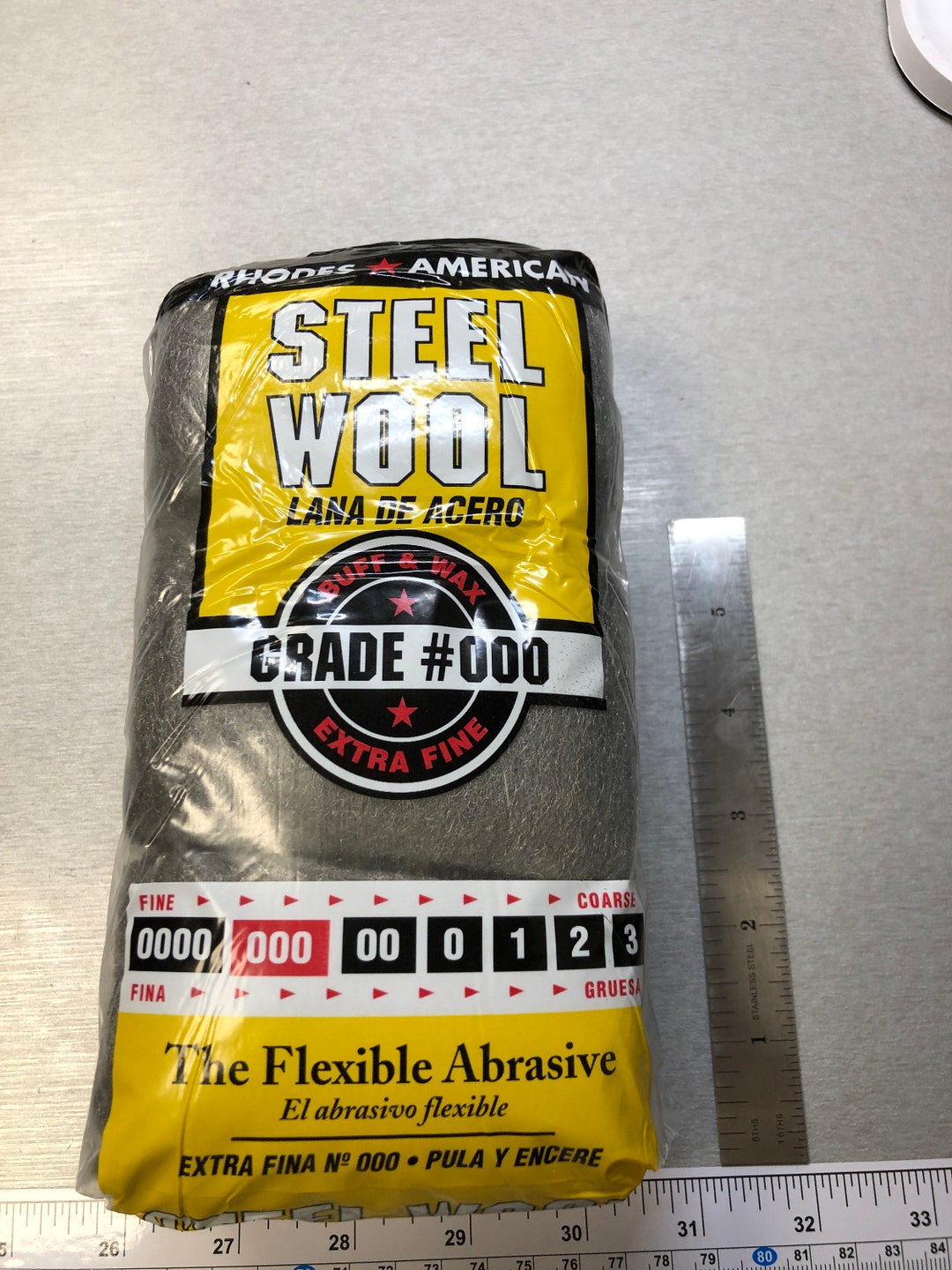 Steel Wool - Extra Fine - GRADE #000 - 12 Pads Homax Steel Wool 000 - Etsy