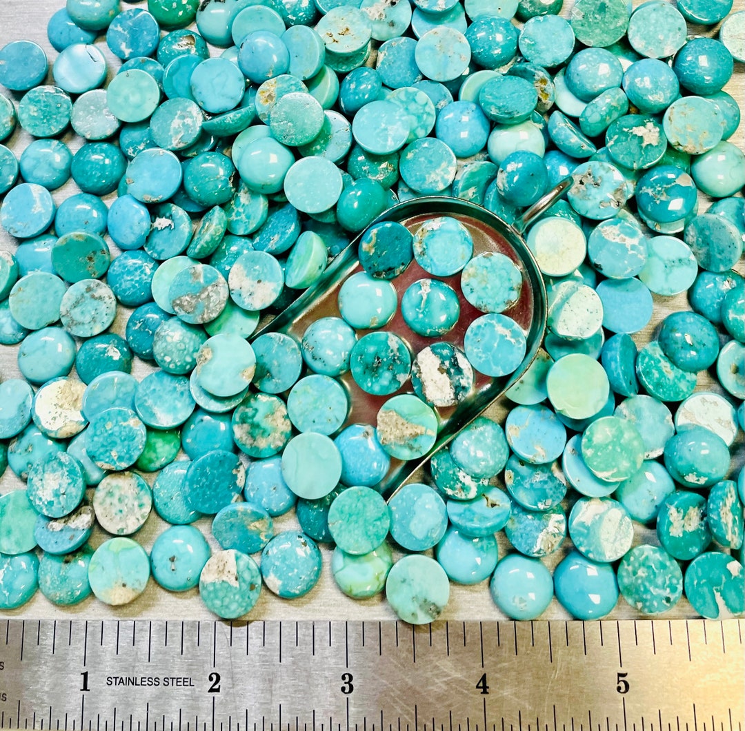 Sonoran Turquoise Round 12x12mm 12mm X 12mm Real Sonoran Turquoise ...