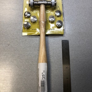 Multi-face Texturing Hammer 9 Textures Eurotool HAM-470.00 - Etsy