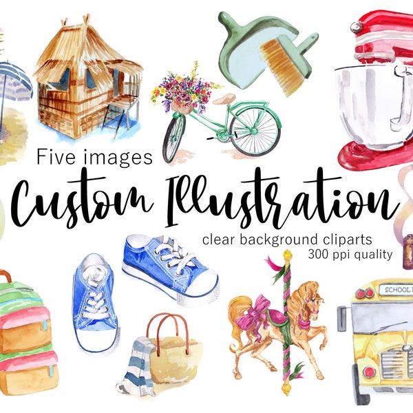 Custom Illustration - Etsy