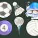 Sports Clip Art Elements in PNG Format, PE, Intramurals, Sports ...