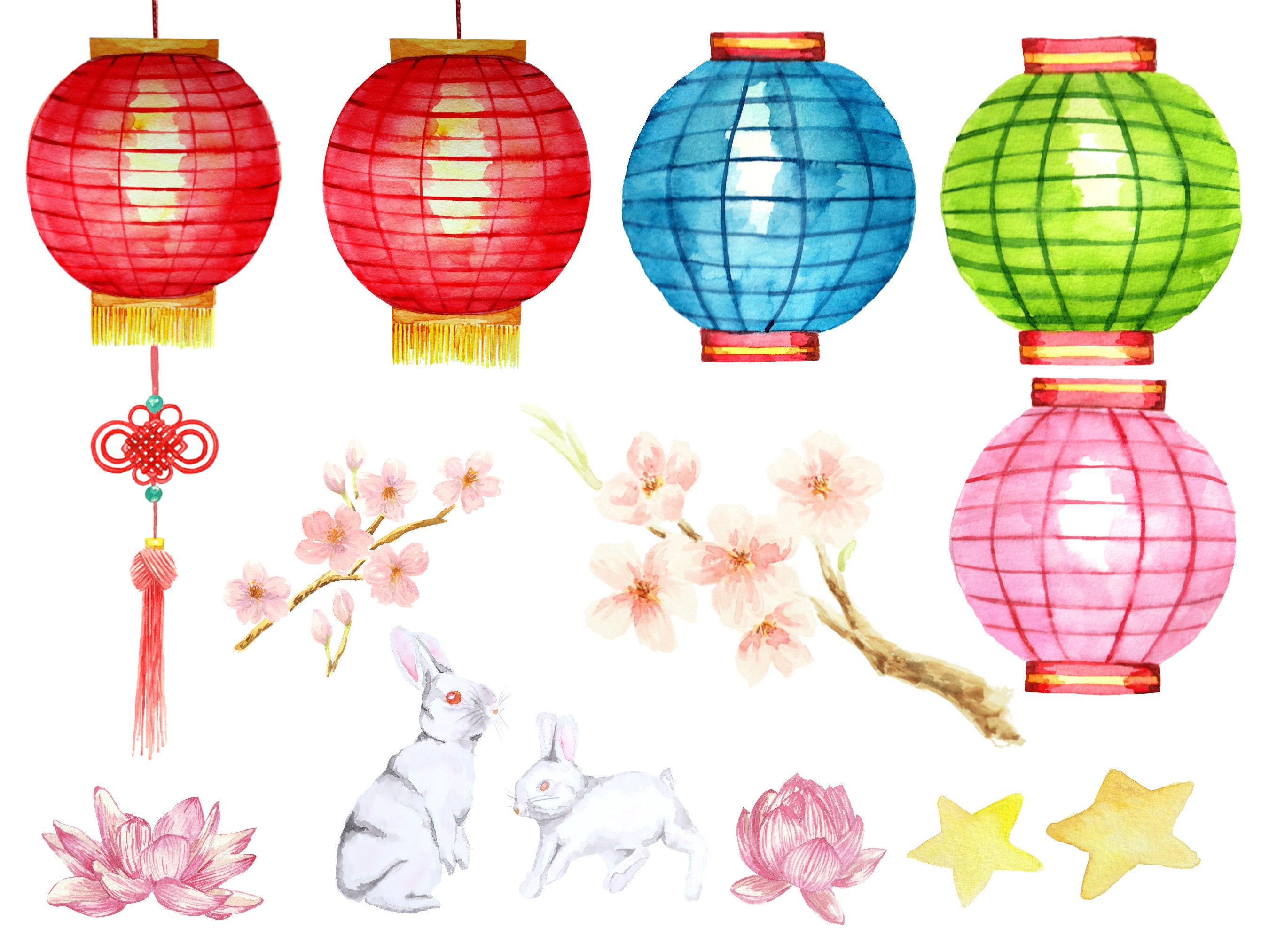 Chinese Lantern Festival Clipart