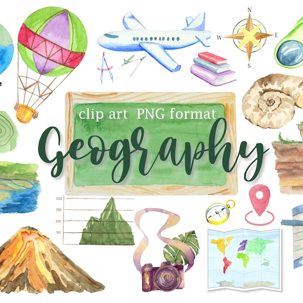 Geography Art - Etsy