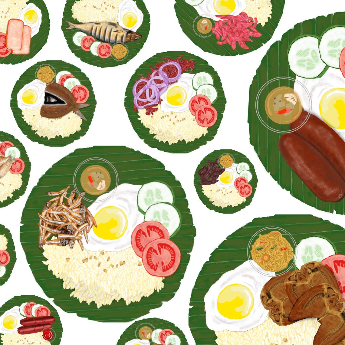 12 Silog Meals Filipino Breakfast Clipart in Png Format - Etsy