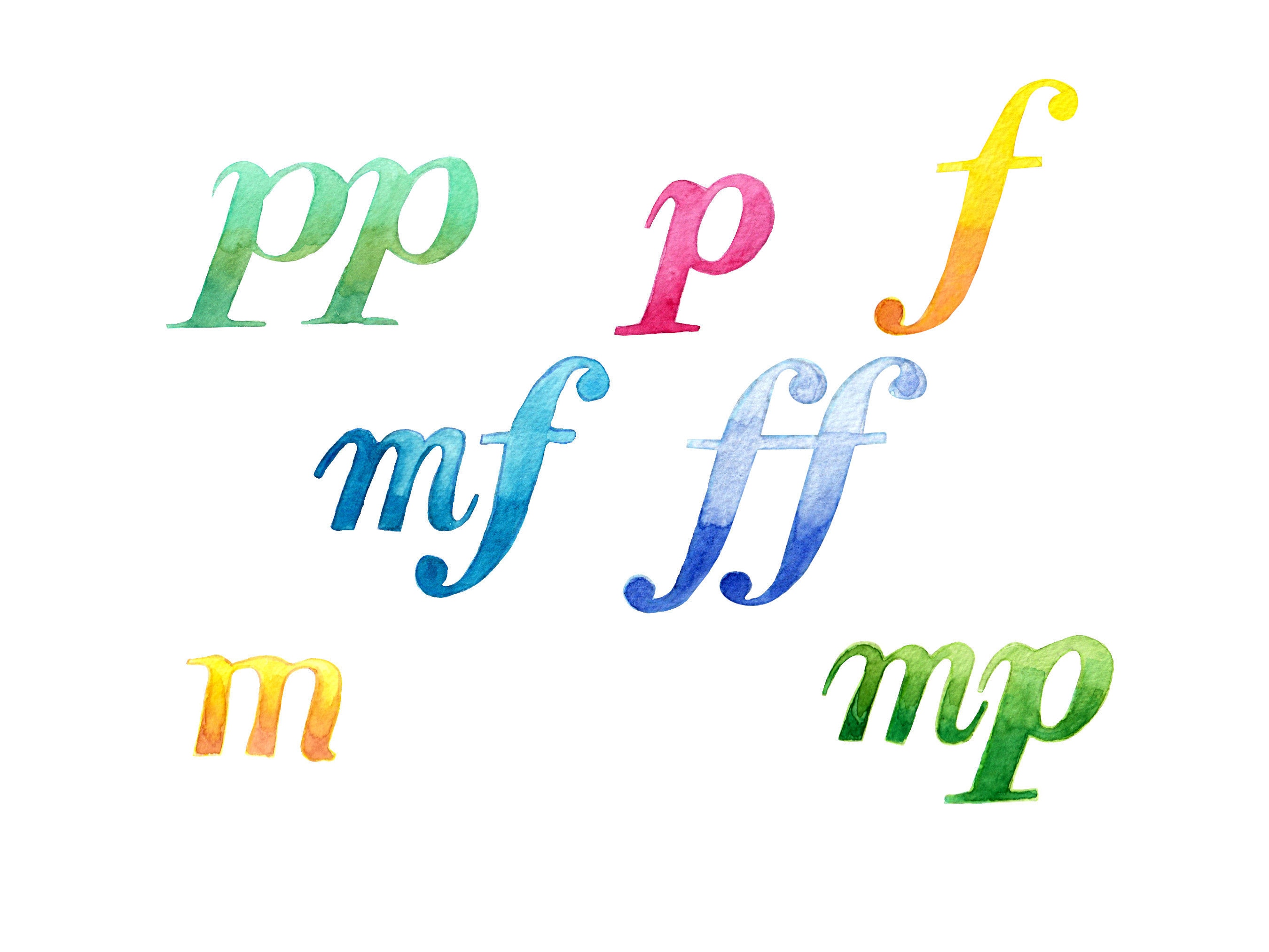 Musical Clip Art Bundle in PNG Format - Etsy