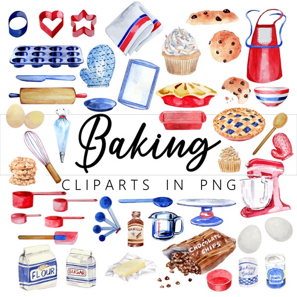 Baking Clip Art - Etsy
