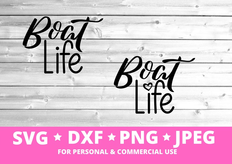Boat Life SVG, Boat Living SVG, Digital Download File for Cricut and ...