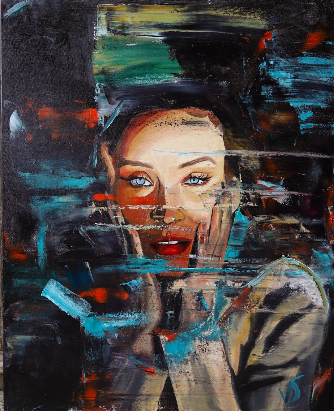 Shatter - Original Oil Painting - Etsy