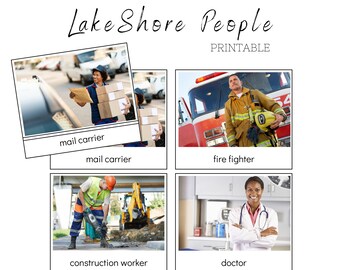 Montessori Three Part Cards - Etsy