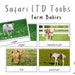 Montessori 3 Part Cards, Safari LTD Toob Farm Babies, Nomenclature ...