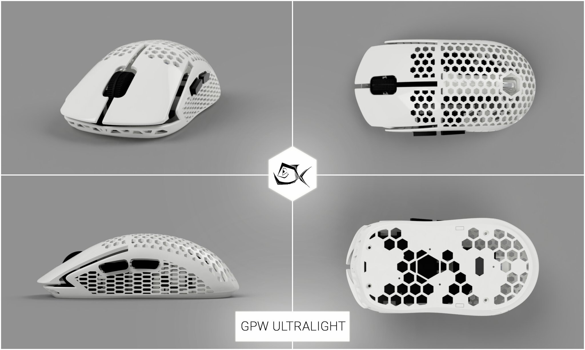 Piranha GPW Ultralight Logitech G Pro Wireless G305 Shell | Etsy