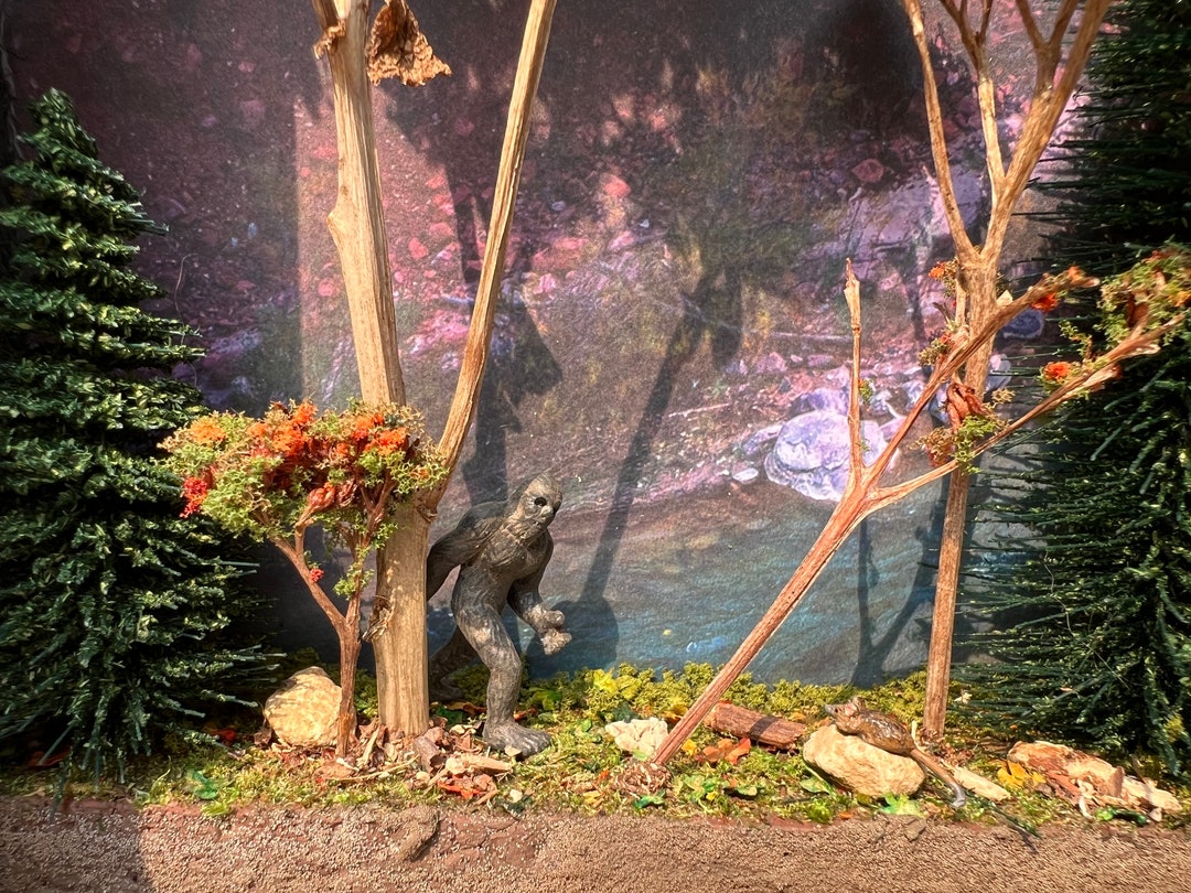 Bigfoot Knocking Down Trees - Etsy