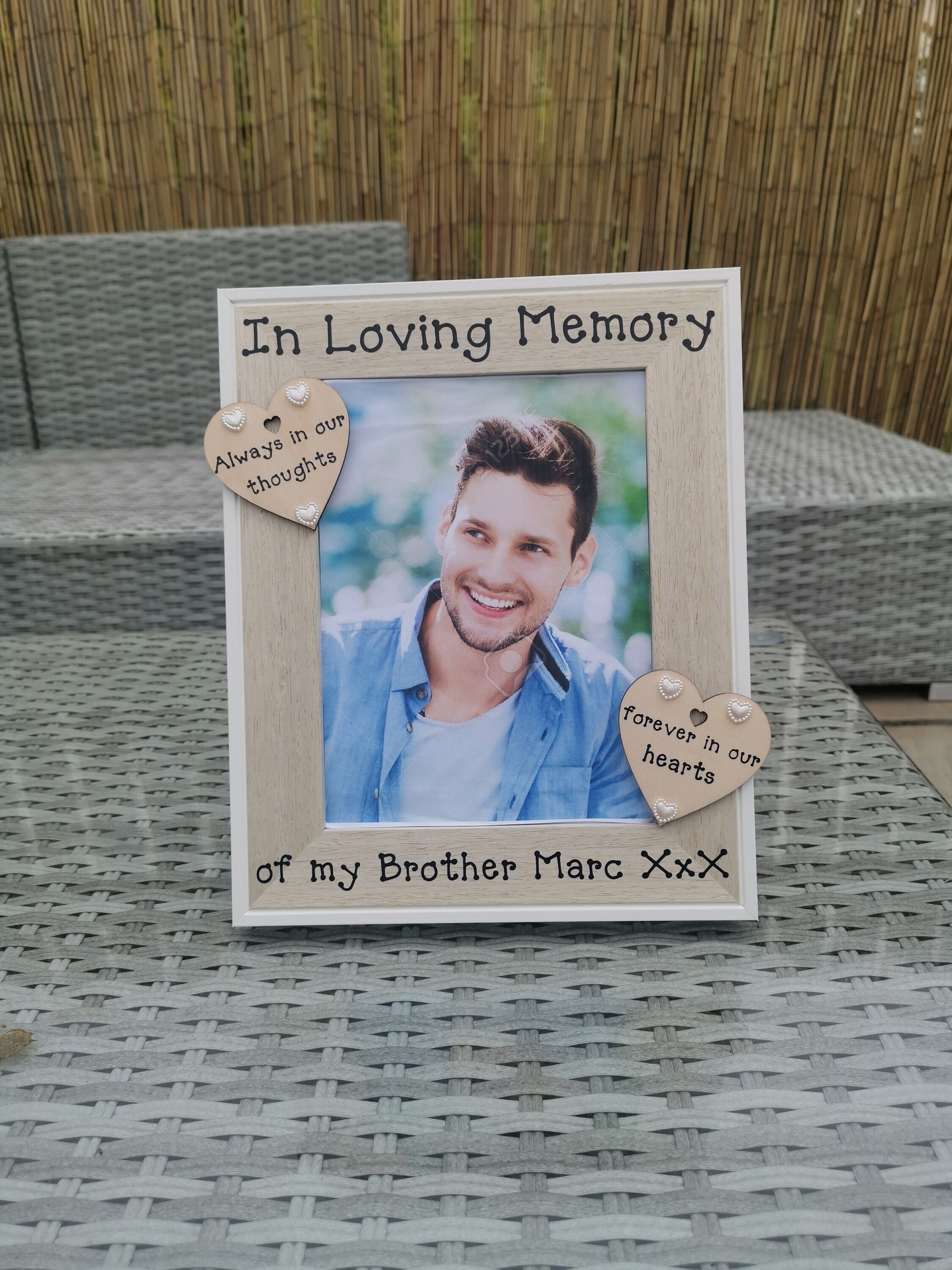 Personalised in Loving Memory Photo Frame Picture Frame. - Etsy UK